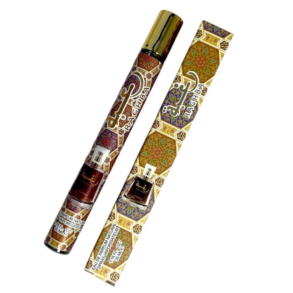 PERFUME ARABE RAGHBA EN TUBO 35ML X 1 B100-100 - KM Moda